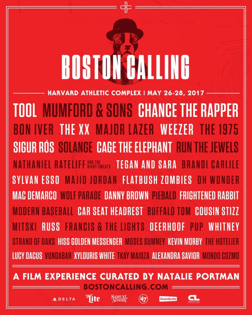 Boston Calling 2017 | Tool, Mumford & Sons, Bon Iver, Sigur Ros, The XX ...