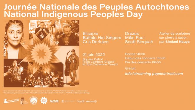 La Journée Nationale Des Peuples Autochtones Montréal Square Cabot