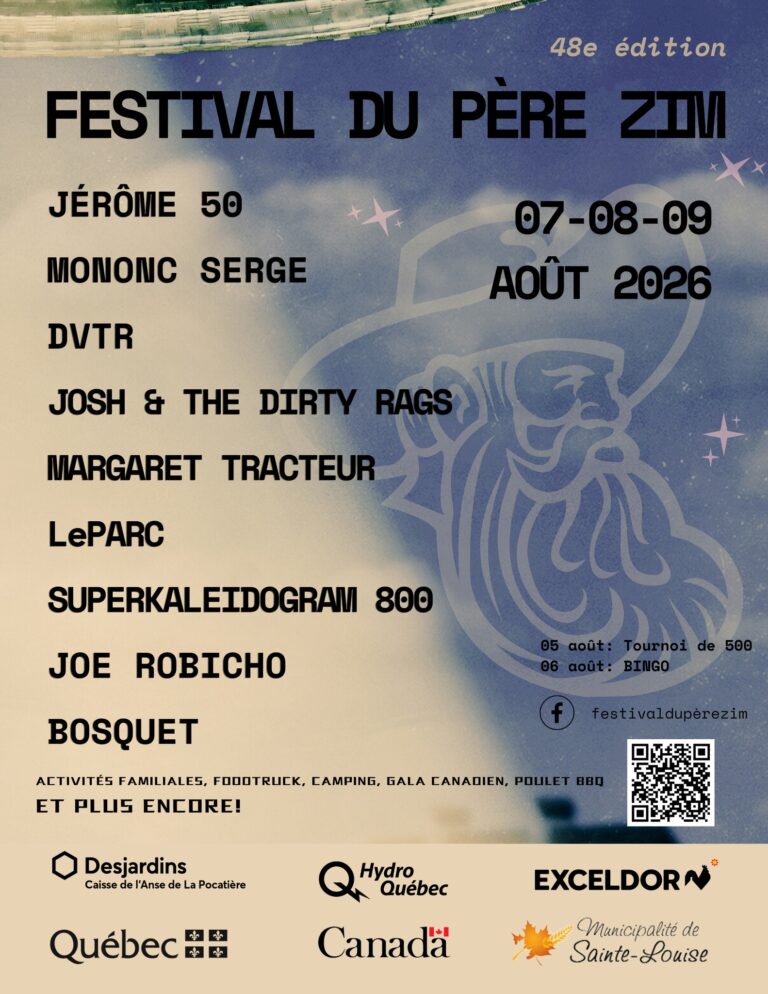 Festival du père Zim 2026 - Sors-tu?
